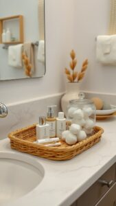 23 Practical and Cute Bathroom Counter Decor Ideas