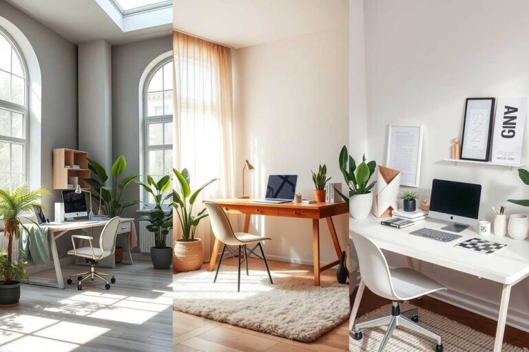 22 Stunning Neutral Home Office Ideas for a Calming Workspace