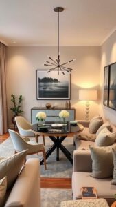 Small Living Room Layouts with Dining Tables to Maximize Your Space