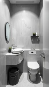 Small Bathroom Ideas for Perfect Placement and Material Choices