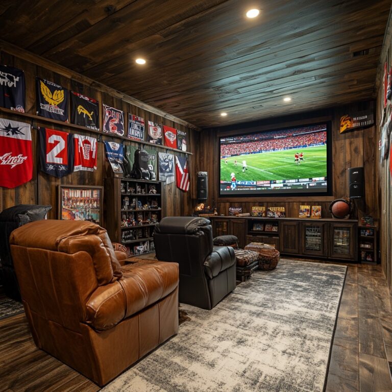 Creative Man Cave Ideas for a Small Room