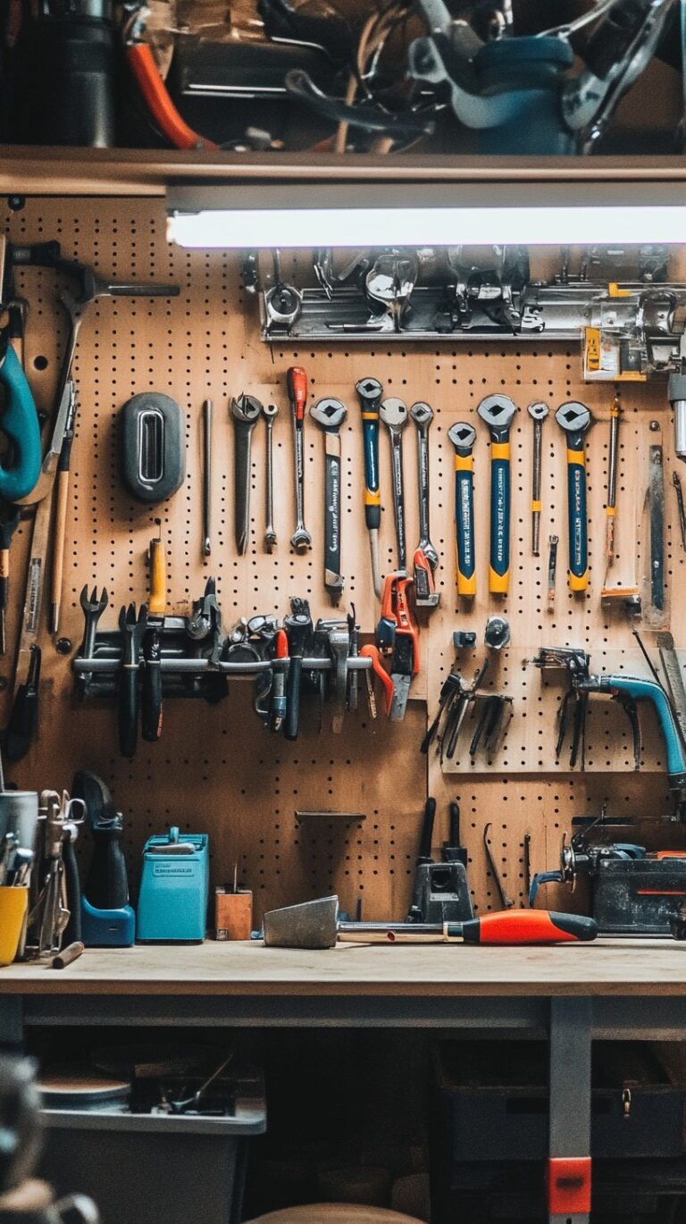 Tiny Garage Workshop Layout Ideas