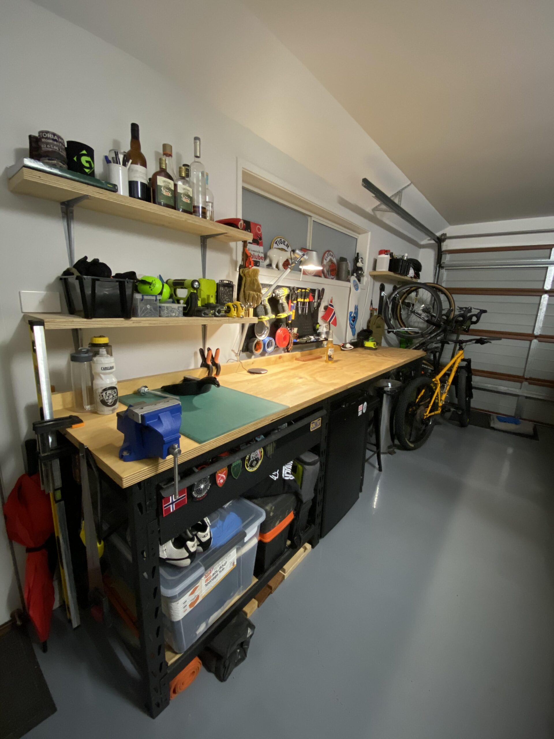 Tiny Garage Workshop Layout Ideas