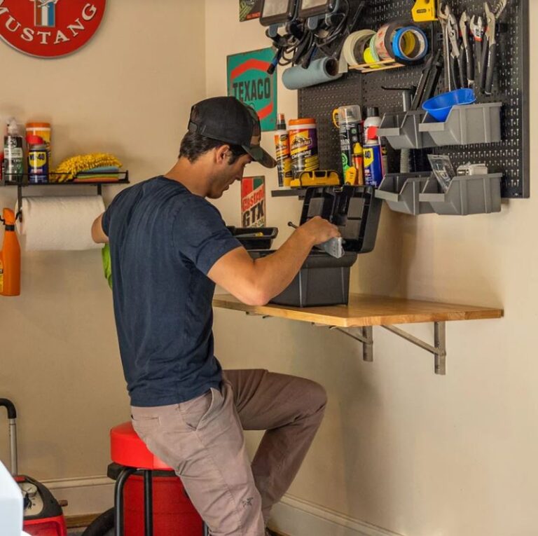 Tiny Garage Workshop Layout Ideas