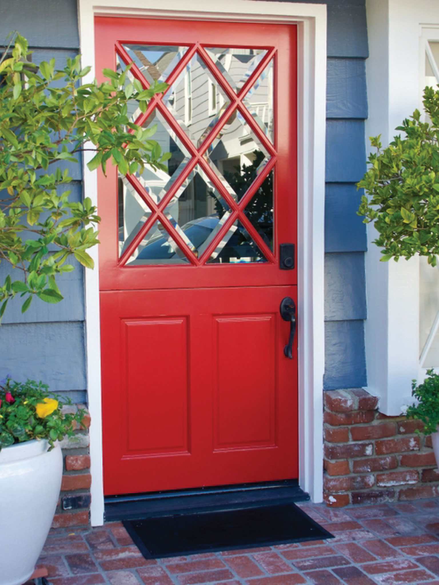 Stunning Front Door Colors For A Gray House