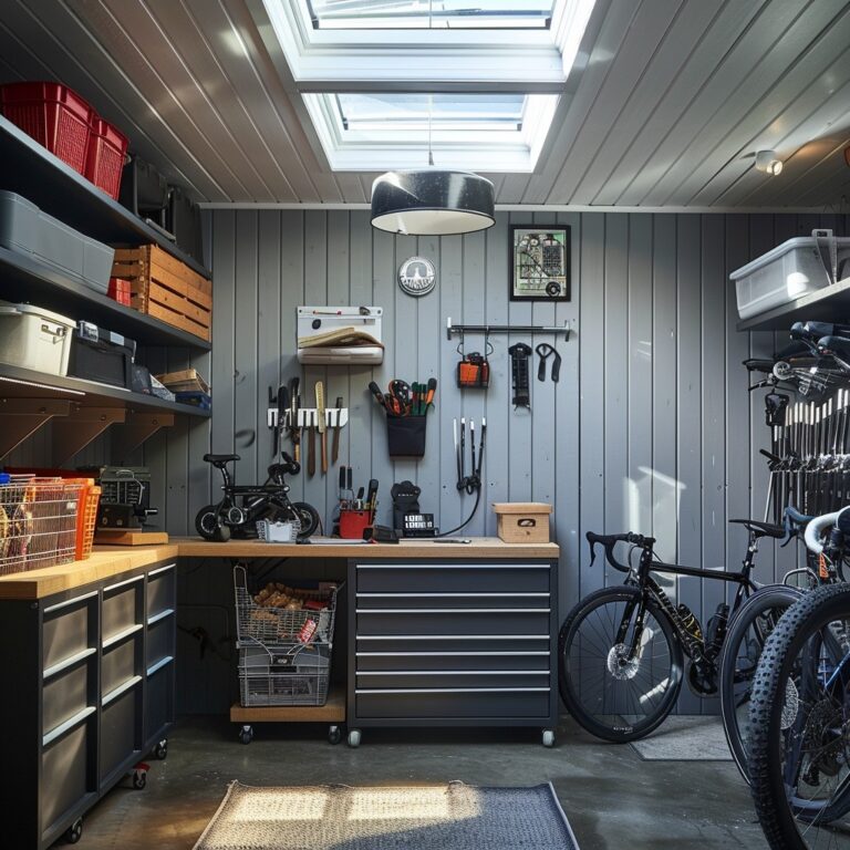 Tiny Garage Workshop Layout Ideas
