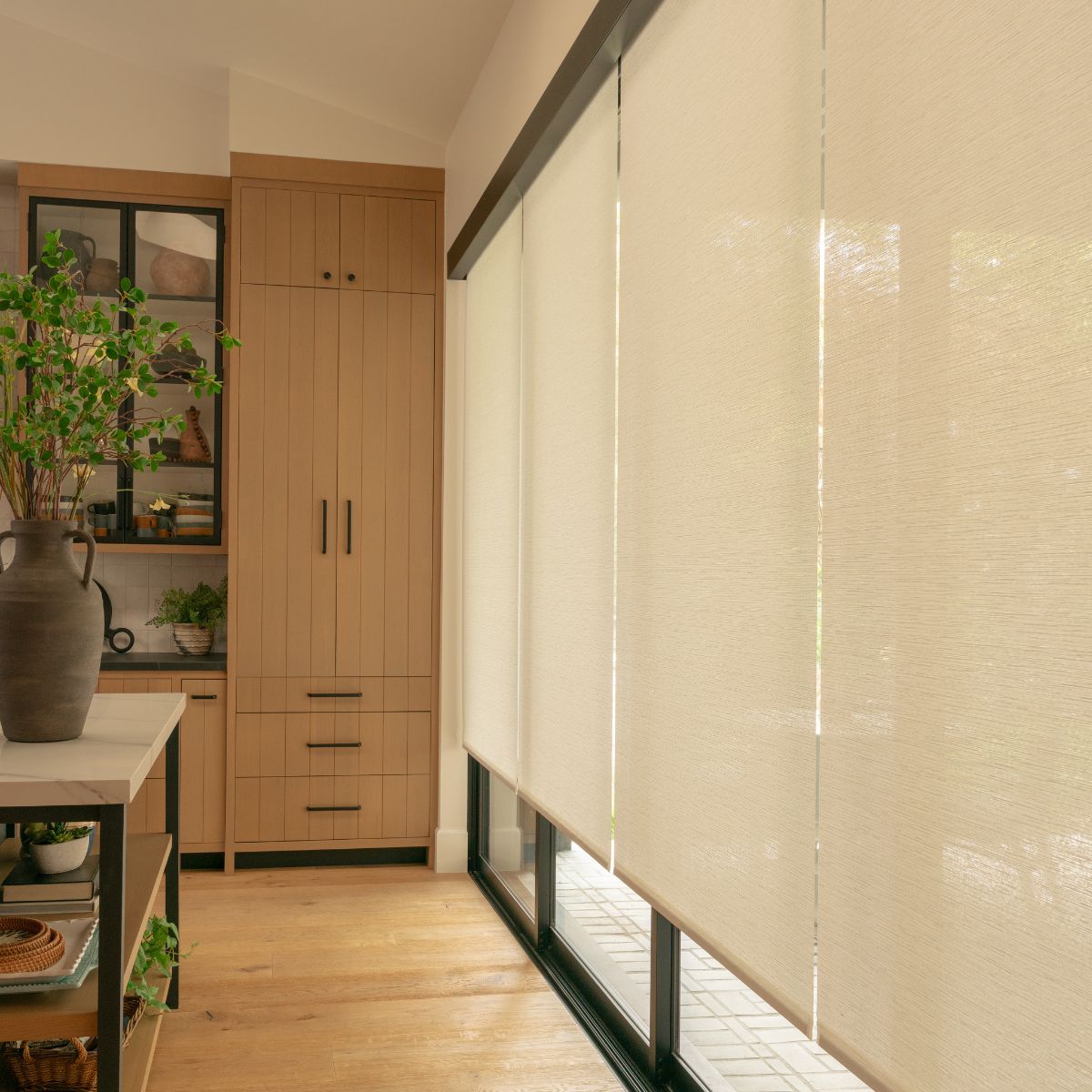 Stylish Window Treatments for Sliding Glass Doors