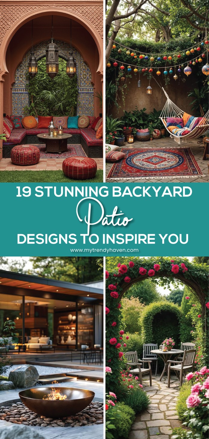 Stunning Backyard Patio Designs to Inspire You