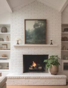 Ways to Decorate Your Fireplace with Built-Ins on Each Side