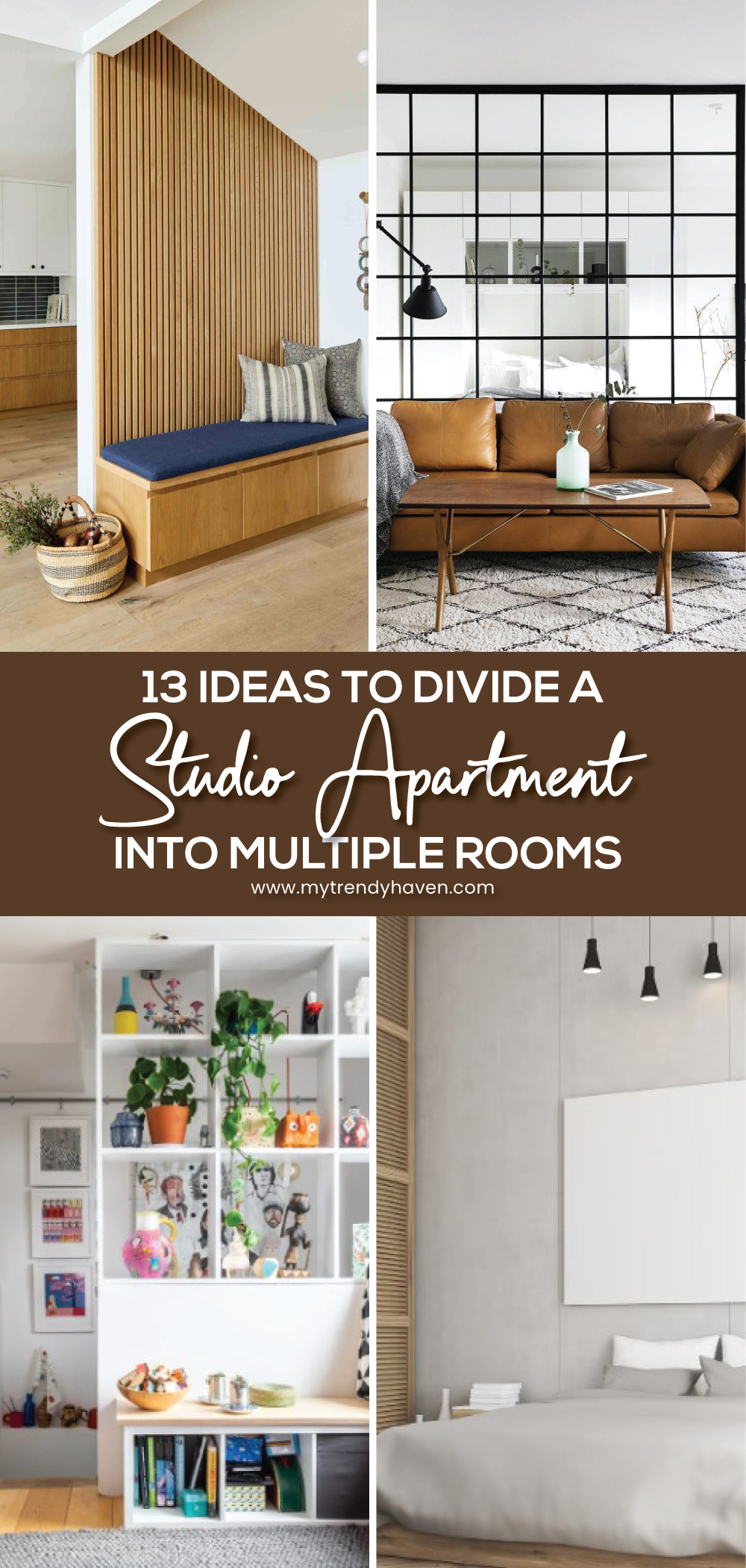 Ideas To Divide a Studio Apartment Into Multiple Rooms