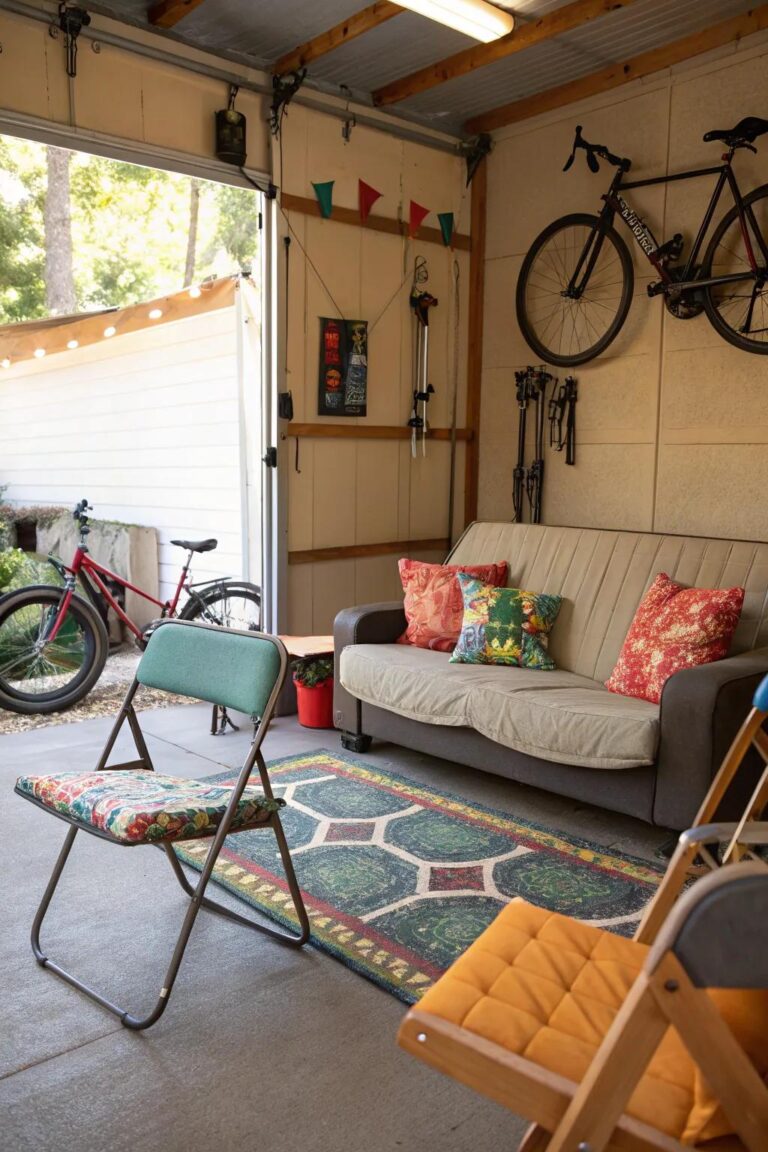 Affordable Garage Hangout Ideas