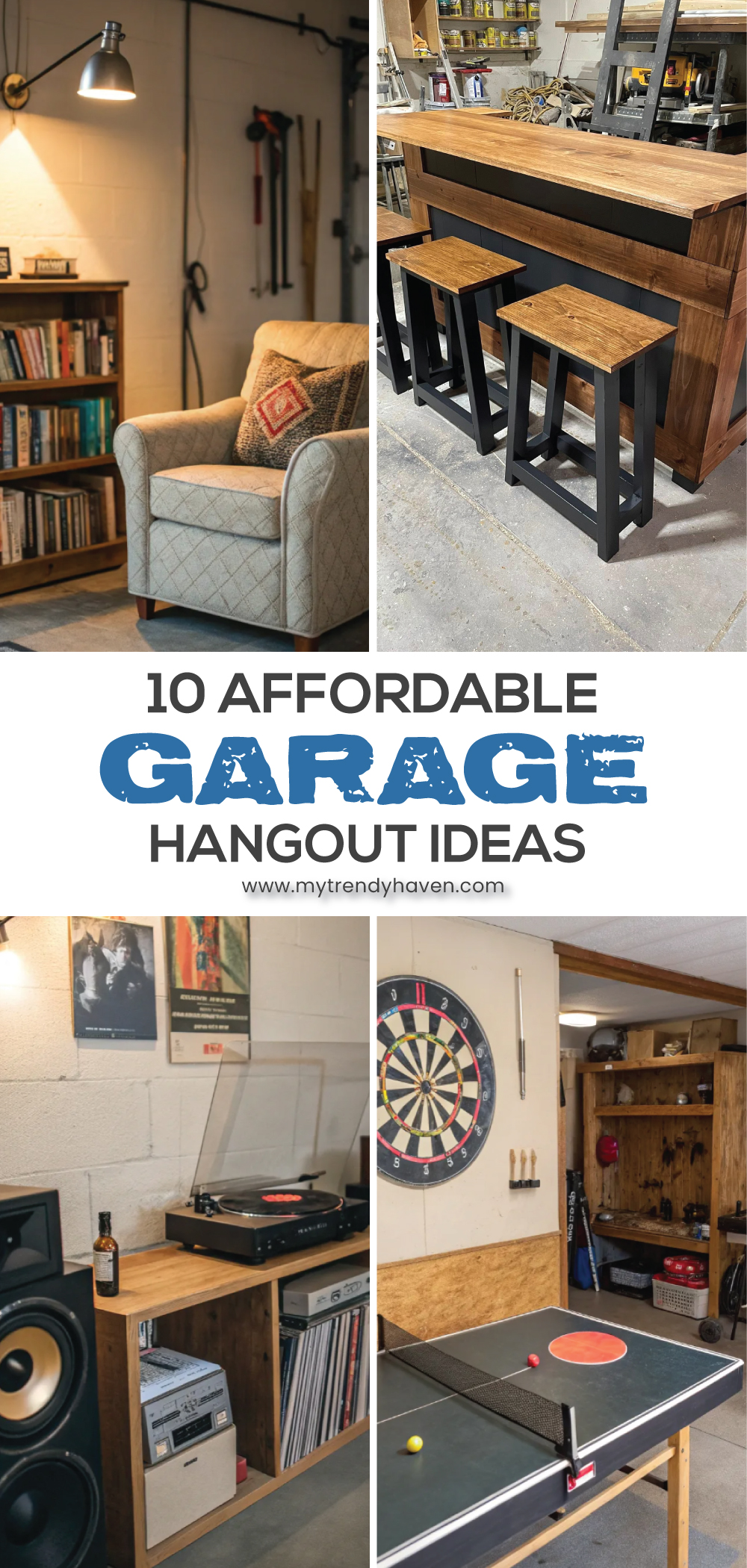 Affordable Garage Hangout Ideas