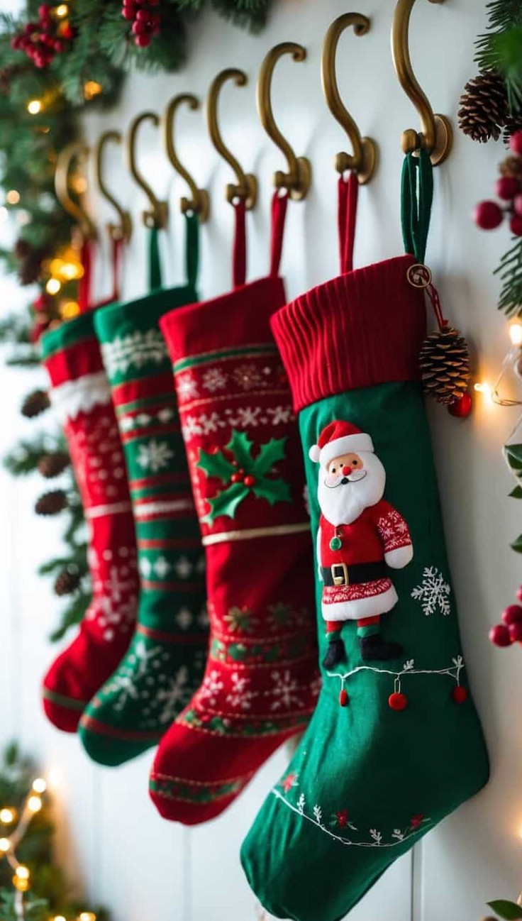 How to Hang Stockings with No Fireplace