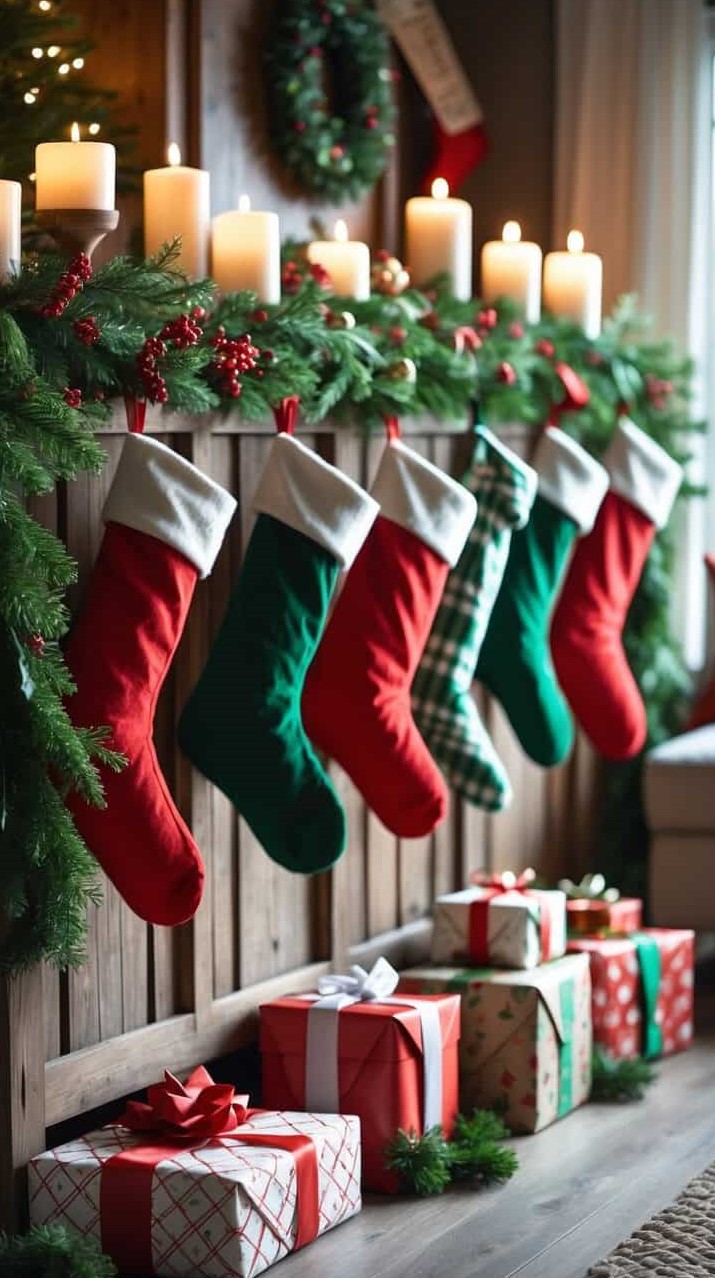 How to Hang Stockings with No Fireplace